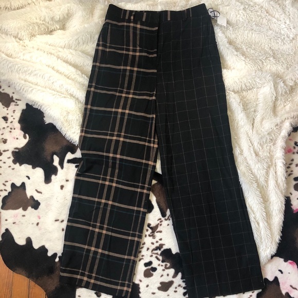 1. State | Pants & Jumpsuits | State Mixed Print Wide Leg Trousers ...